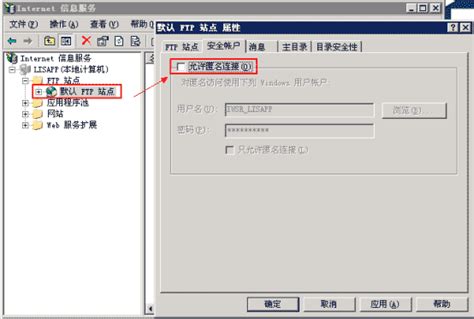 iis自带的ftp服务器权限设置方法 windows下ftp服务器实现匿名访问的配置方法 csdn博客