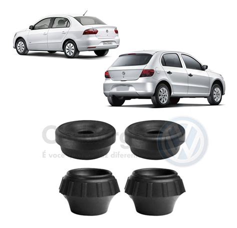 Kit Coxim Amortecedor Traseiro Gol Voyage Parati Frete Gr Tis