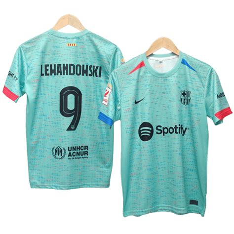 Fc Barcelona 2023 24 Third Jersey Lewandowski Cyberried Store
