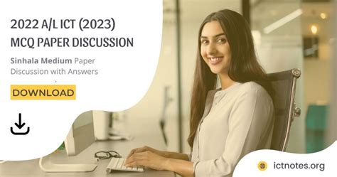 2021 AL ICT Past Paper 2022 Sinhala English Medium With Marking