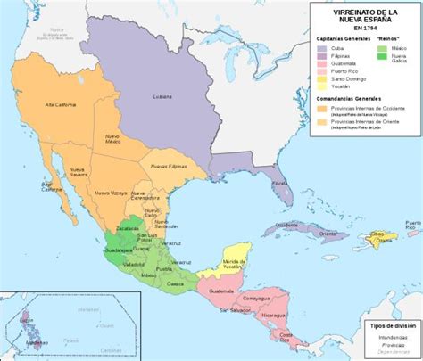Virreinato De Nueva Espa A Resumen Mapa Y V Deos