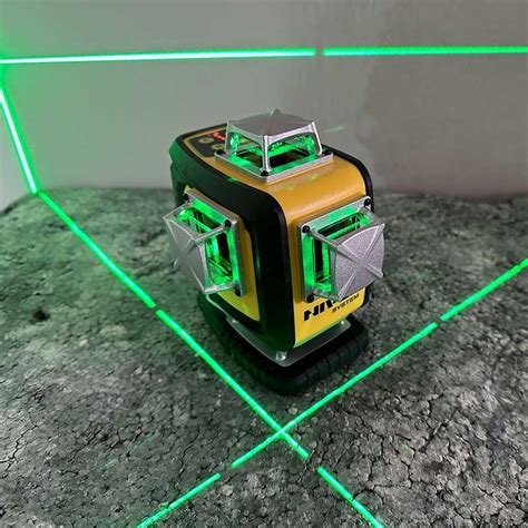 Nivel System Cl D G Laser Krzy Owy Zielony X Akcesoria Mensura
