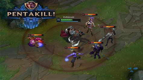 LOL Epic Pentakill Montage Perfect Pentakill Moments League Of