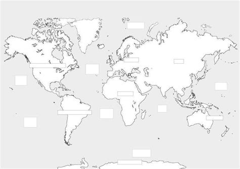 Planisphère Vacances Guide Voyage Carte des continents