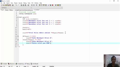 cara menghitung nilai rata rata menggunakan python pesona informatika gambaran