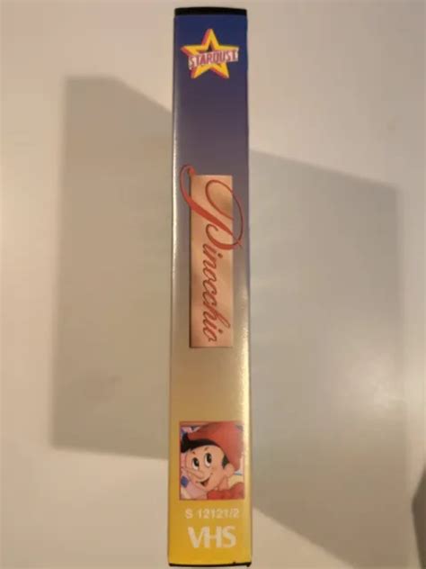 PINOCCHIO VHS Stardust Le Favole Piu Belle Rarissima EUR 14 99