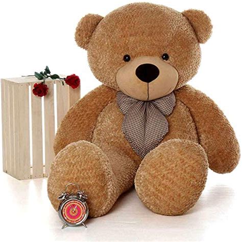 Buy Click4deal Loveable Huggable Soft Giant Teddy Bear With Free Heart