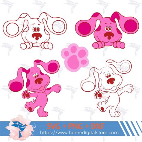 Blues Clues Svg Png Dxf