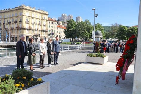 Polaganjem vijenaca obilježen Dan pobjede nad fašizmom Grad Rijeka