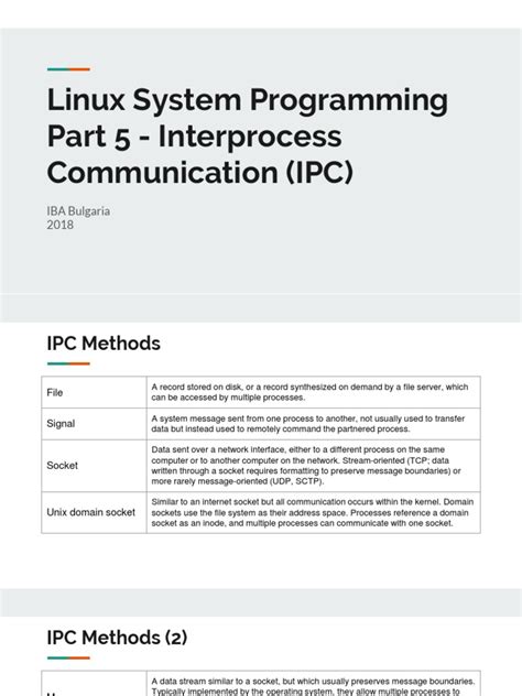 05 interprocess communication pdf pdf computer architecture operating system technology