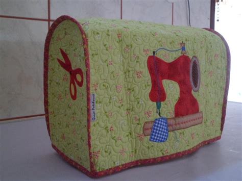 Graça Patchwork Capa para Máquina de Costura