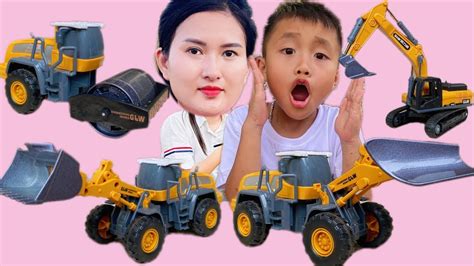Changcady cùng xe máy xúc xe lu Cuộc thi máy xúc lật và xe máy xúc