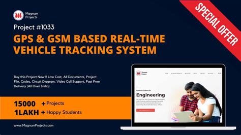Gps Gsm Based Real Time Vehicle Tracking System Projects For Final