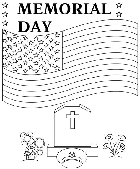 Printable Memorial Day Activity Sheets