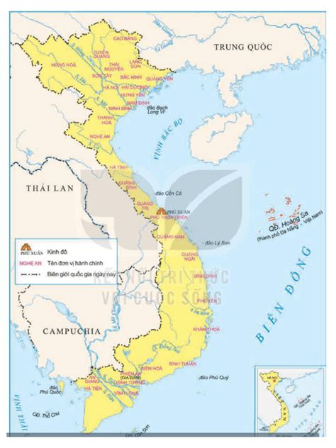 Khai thác lược đồ Hình 2 nêu nhận xét của em về đơn vị hành chính Việt