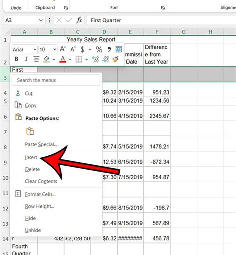 Inserting And Deleting Rows In Excel Solve Your Tech
