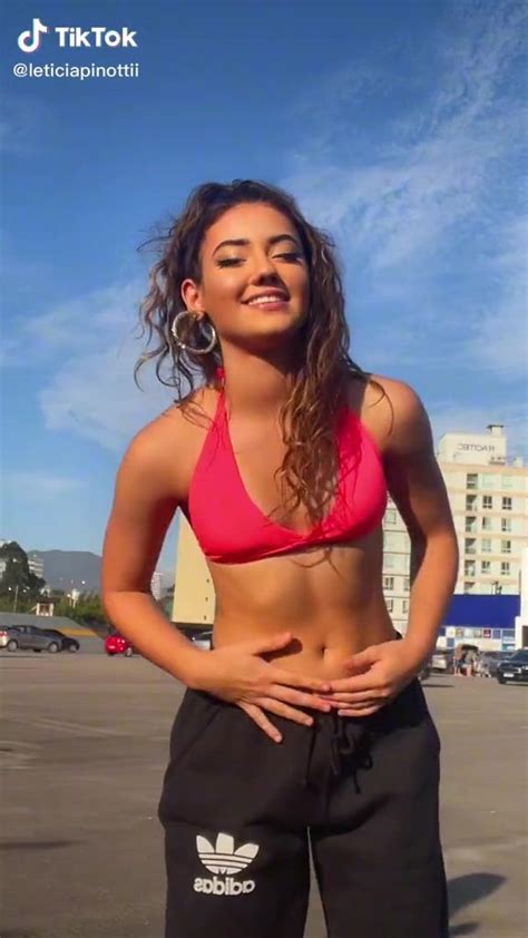 Cute Letícia Pinotti Shows Cleavage in Bikini Top sexyfilter