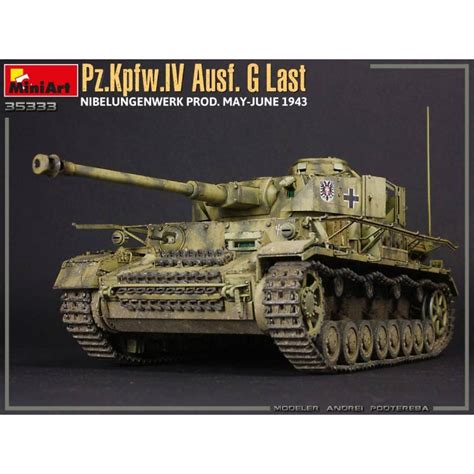 Pz Kpfw IV Ausf G Last Ausf H Early NIBELUNGENWERK PROD MAY JUNE
