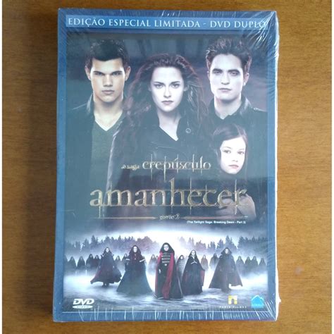 Dvd A Saga Crep Sculo Amanhecer Parte Duplo Lacrado Shopee Brasil