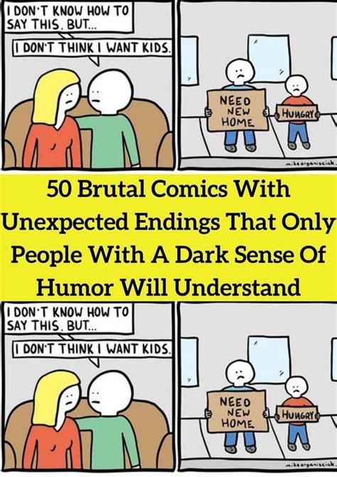 50 Brutal Comics With Unexpected Endings That Only People With A Dark Sense Of Humor Will
