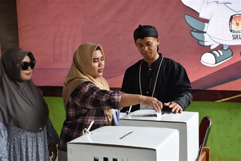 KPU Batang Lakukan Simulasi Pemungutan Dan Perhitungan Suara