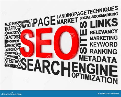 Search Engine Optimization Stock Illustration Illustration Of Engine