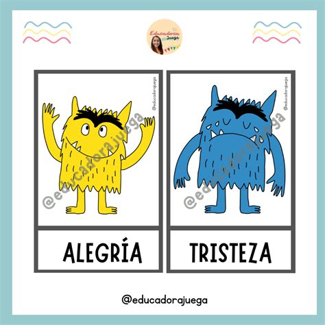 Bingo Emociones Monstruo De Colores De Ana Llenas Xppp The Best Porn