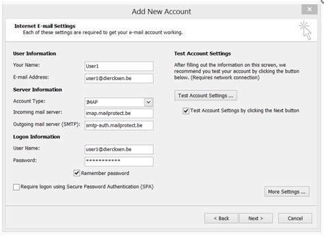 Set Your Basic Mailbox To Outlook Combell Support