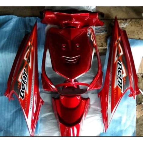 Jual Cover Body Full Halus Full Set Halus Honda Beat Karbu Beserta