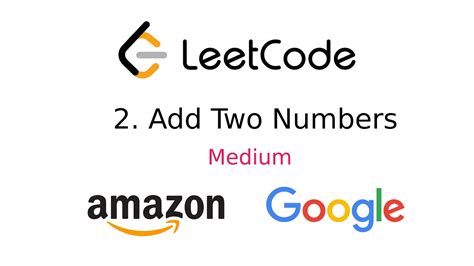 leetcode 2 add two numbers javascript youtube