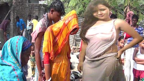 Hindu Village Wedding Boudi Dance Gosol At Kolkata India Video 27