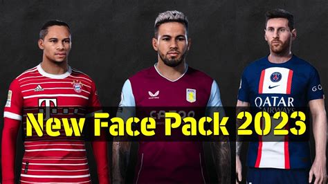New Face Pack Update For Pes Pc Youtube