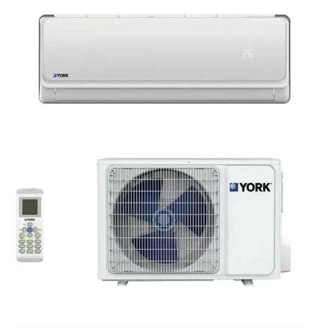 MiniSplit York 1 Tonelada Frío y Calor 12 000 Btus