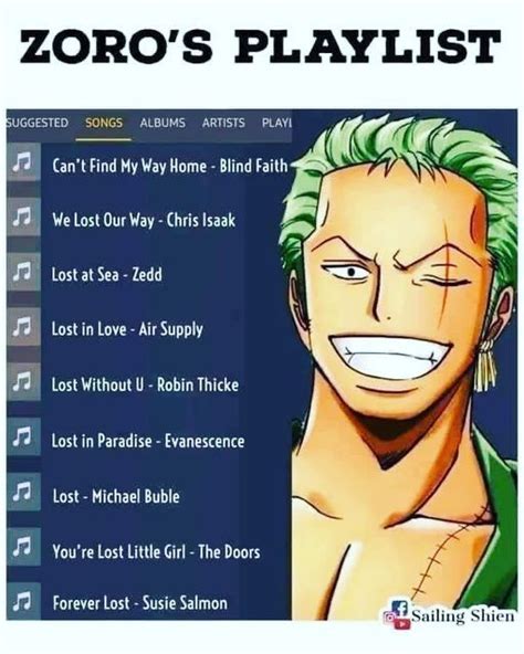 Lost Zoro One Piece Meme One Piece Crew One Piece Funny Zoro One