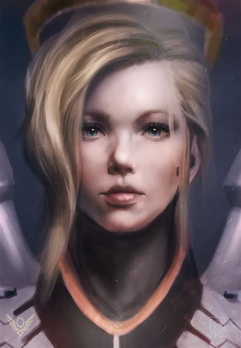 Mercy Overwatch And More Drawn By Ruben Pascul Danbooru