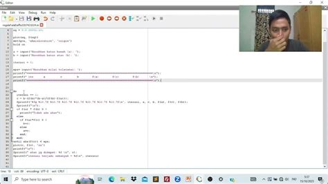 gnu octave metode regula falsi youtube