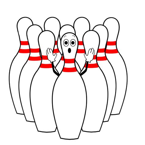 Bowling Pin Clipart Clip Art Clipartix