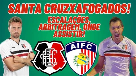 Santa Cruz X Afogados Jogo Vale Muito Novidades Escala Es