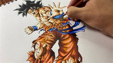 Como Dibujar A GOKU Personaje DRAGON BALL Z Paso A Paso YouTube