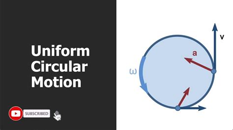 uniform circular motion youtube