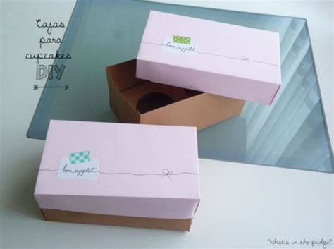 Cupcake Boxes 40 DIY Ideas To Package Your Cupcakes Diy Cupcake