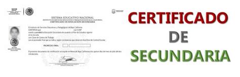 ᐈ Certificado de Secundaria Cómo Obtenerlo Datos y MÁS