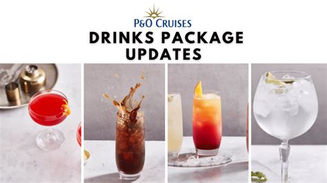 P O Cruises Drinks Packages New May Updates