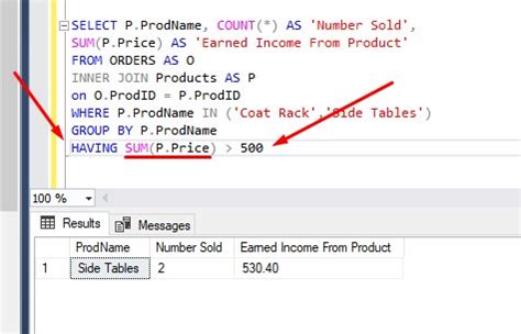 HAVING Clause How It Works Simple SQL Tutorials