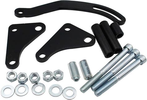 Amazon Carrfan Black Power Steering Pump Mounting Bracket For