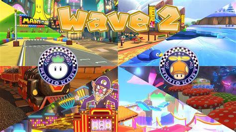 Mario Kart Deluxe All Wave Booster Course Pass Intros Youtube