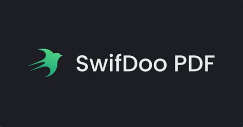 swifdoo pdf converter to word excel ppt and other formats swifdoo