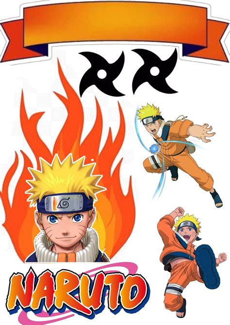 Busca Topo De Bolo Topper De Bolo Personalizado Naruto Mod A Venda
