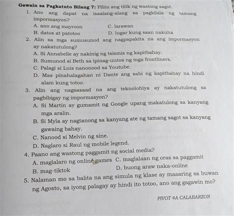PAKISAGOT NAMAN PO Brainly Ph