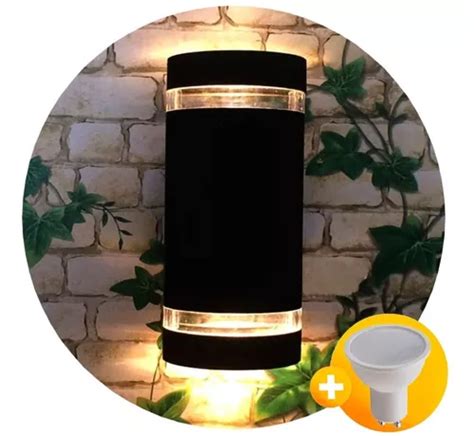 Aplique Pared Led Bidireccional Pack Dicroica Premium Cuotas